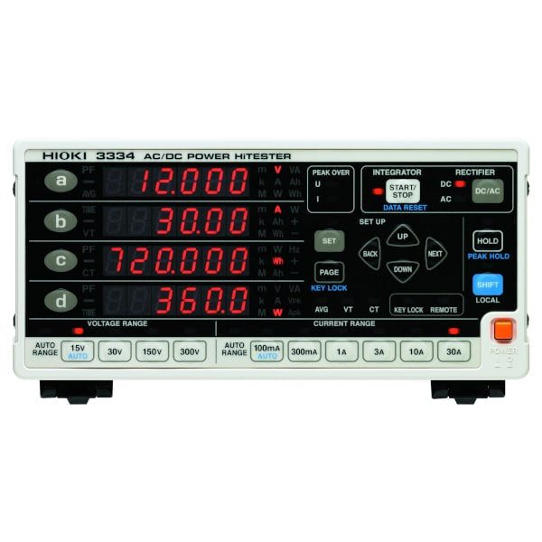 Hioki 3334 AC/DC Power HiTester