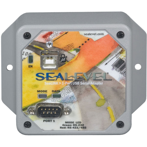 Sealevel 2123 USB to 1-Port RS-232, RS-422, RS-485 DB9 Serial Interfac